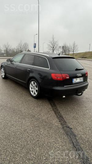 Black Audi A6 2007 in Daugavpils, with an engine capacity of 2.70 L and mileage of 342 thousand km for 3500 €, photo 4 on AUTOMOTO.COM.LV