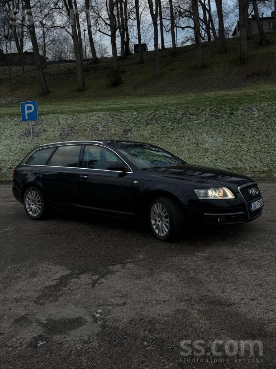 Melns Audi A6 2007 Talsi, ar dzinēja tilpumu 2.00 L un nobraukumu 365 tūkst. km par 3100 €, foto 1 vietnē AUTOMOTO.COM.LV