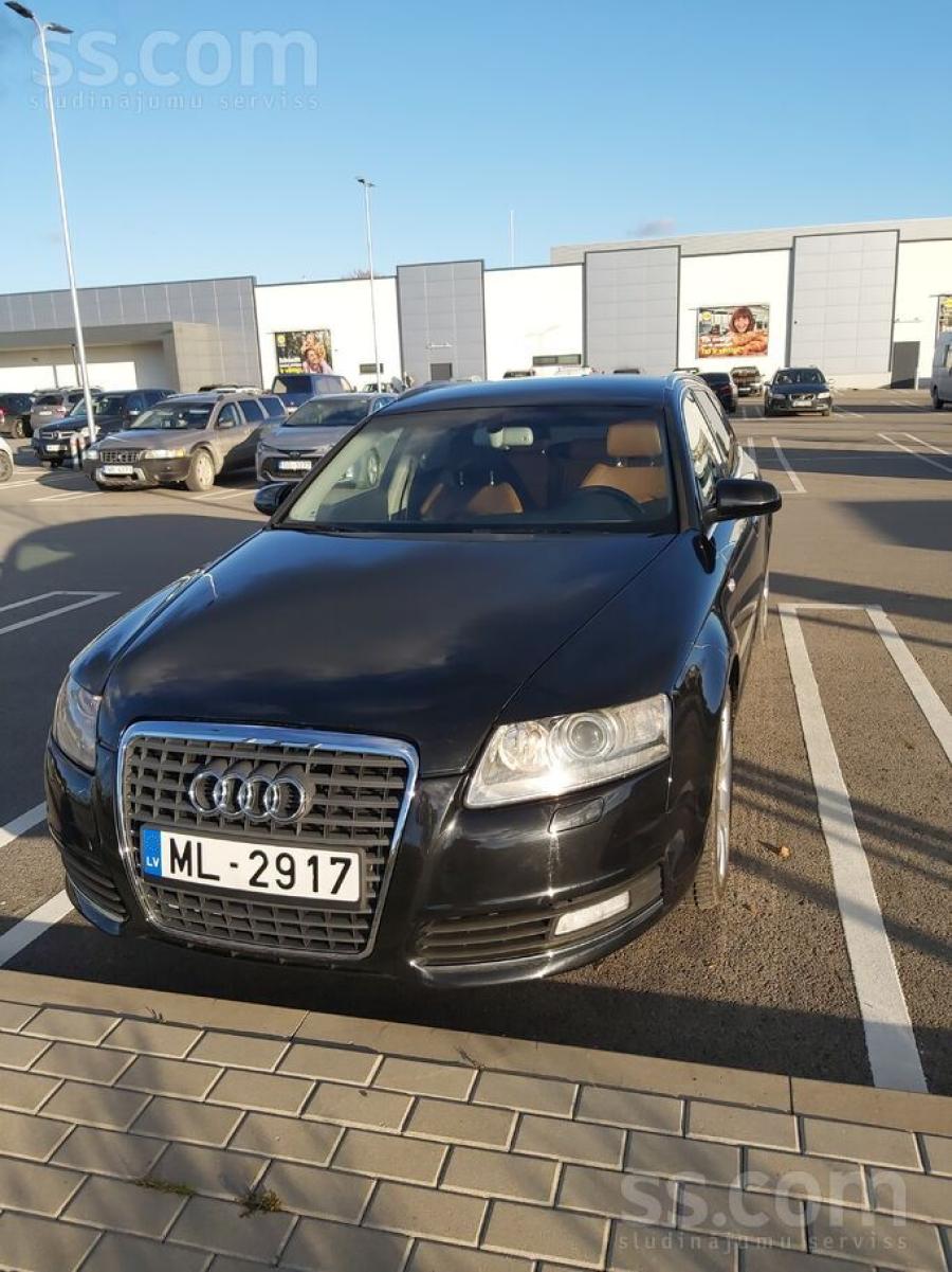 Melns Audi A6 2007 Jelgava, ar dzinēja tilpumu 2.70 L un nobraukumu 276 tūkst. km par 3900 €, foto 1 vietnē AUTOMOTO.COM.LV