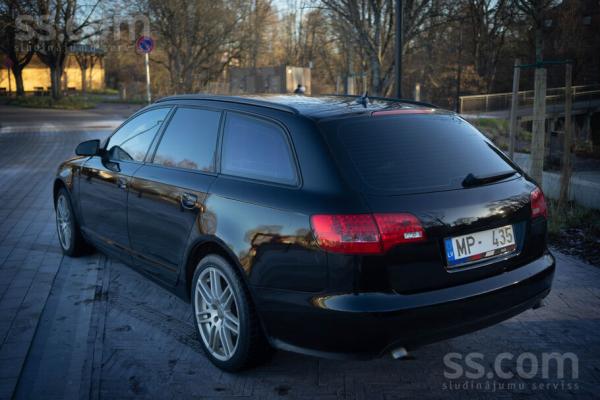Black Audi A6 2007 in Valmiera, with an engine capacity of 3.00 L and mileage of 280 thousand km for 6500 €, photo 2 on AUTOMOTO.COM.LV