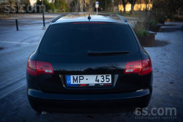 Black Audi A6 2007 in Valmiera, with an engine capacity of 3.00 L and mileage of 280 thousand km for 6500 €, photo 6 on AUTOMOTO.COM.LV
