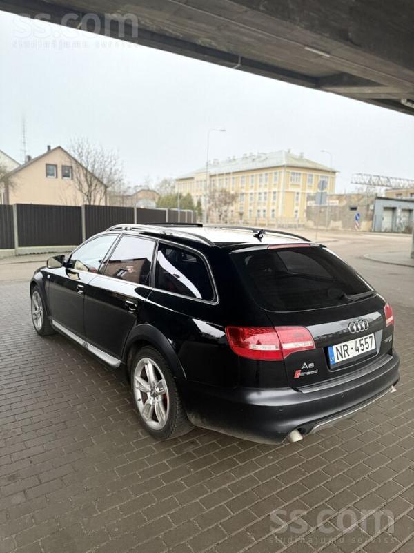 Black Audi A6 2007 in Daugavpils, with an engine capacity of 3.00 L and mileage of 308 thousand km for 5200 €, photo 2 on AUTOMOTO.COM.LV