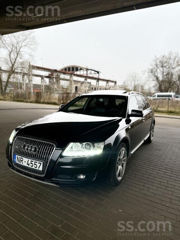Black Audi A6 2007 in Daugavpils, with an engine capacity of 3.00 L and mileage of 308 thousand km for 5200 €, photo 3 on AUTOMOTO.COM.LV