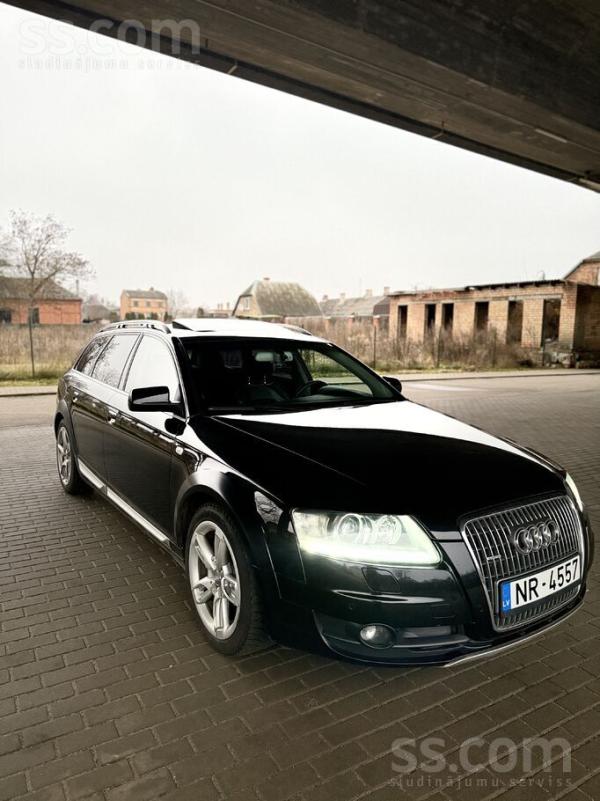 Black Audi A6 2007 in Daugavpils, with an engine capacity of 3.00 L and mileage of 308 thousand km for 5200 €, photo 5 on AUTOMOTO.COM.LV