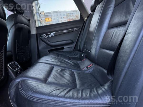 Melns Audi A6 2007 Rīga, ar dzinēja tilpumu 3.00 L un nobraukumu 345 tūkst. km par 3990 €, foto 8 vietnē AUTOMOTO.COM.LV