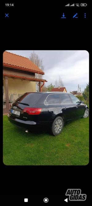 Melns Audi A6 2007 Utena, ar dzinēja tilpumu 2.00 L un nobraukumu 338 tūkst. km par 2750 €, foto  vietnē AUTOMOTO.COM.LV