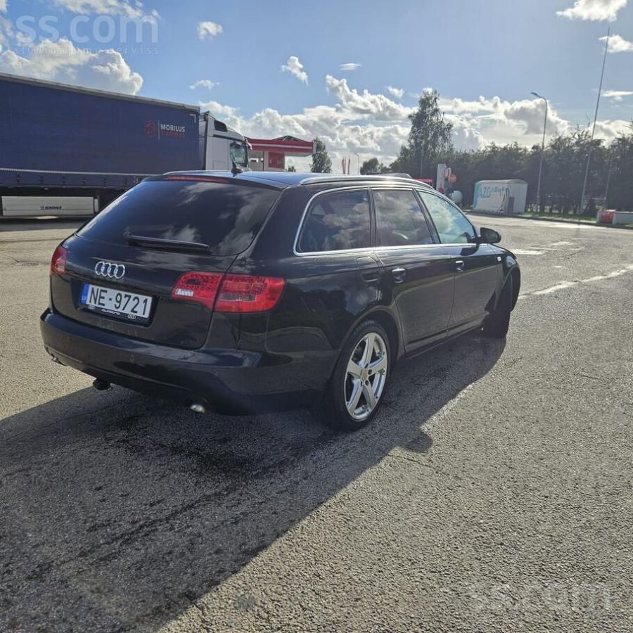 Melns Audi A6 2007 Bauska, ar dzinēja tilpumu 3.00 L un nobraukumu 309 tūkst. km par 4900 €, foto 2 vietnē AUTOMOTO.COM.LV