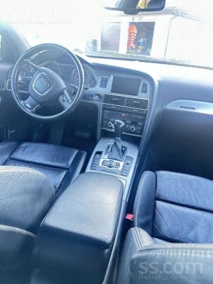 Melns Audi A6 2007 Bauska, ar dzinēja tilpumu 3.00 L un nobraukumu 309 tūkst. km par 4900 €, foto 12 vietnē AUTOMOTO.COM.LV