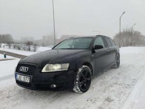 Black Audi A6 2007 in Vievis, with an engine capacity of 2.70 L and mileage of 293 thousand km for 2950 €, photo  on AUTOMOTO.COM.LV