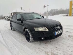 Black Audi A6 2007 in Vievis, with an engine capacity of 2.70 L and mileage of 293 thousand km for 2950 €, photo 2 on AUTOMOTO.COM.LV