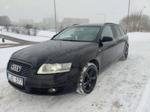 Black Audi A6 2007 in Vievis, with an engine capacity of 2.70 L and mileage of 293 thousand km for 2950 €, photo 3 on AUTOMOTO.COM.LV