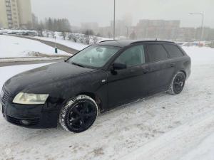 Black Audi A6 2007 in Vievis, with an engine capacity of 2.70 L and mileage of 293 thousand km for 2950 €, photo 5 on AUTOMOTO.COM.LV