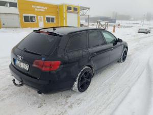 Black Audi A6 2007 in Vievis, with an engine capacity of 2.70 L and mileage of 293 thousand km for 2950 €, photo 6 on AUTOMOTO.COM.LV