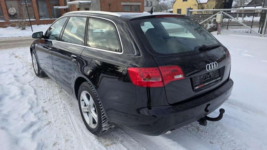 Black Audi A6 2007 in Siauliai, with an engine capacity of 1.97 L and mileage of 286 thousand km for 5250 €, photo 3 on AUTOMOTO.COM.LV
