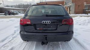 Black Audi A6 2007 in Siauliai, with an engine capacity of 1.97 L and mileage of 286 thousand km for 5250 €, photo 4 on AUTOMOTO.COM.LV