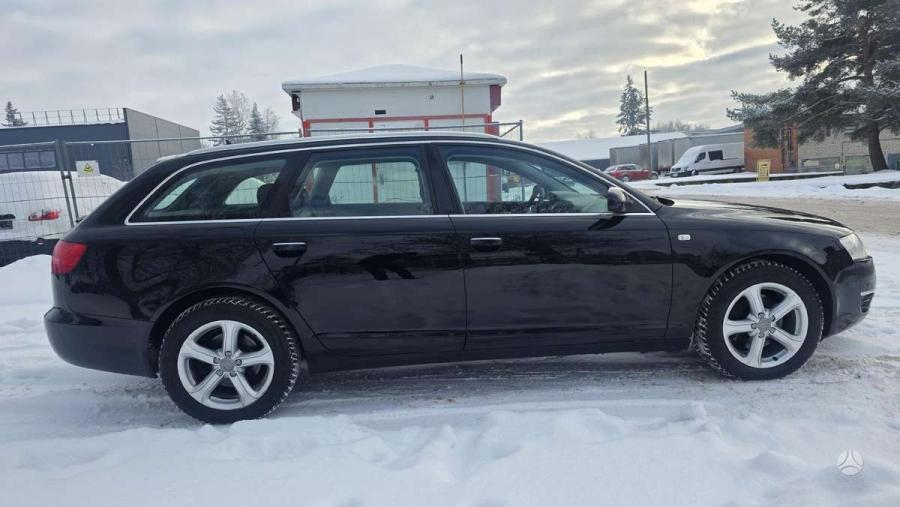 Black Audi A6 2007 in Siauliai, with an engine capacity of 1.97 L and mileage of 286 thousand km for 5250 €, photo 6 on AUTOMOTO.COM.LV