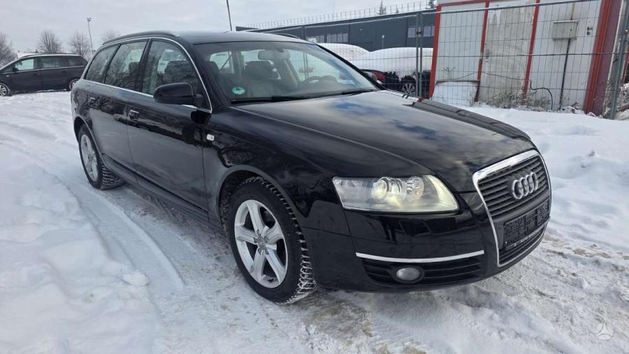 Black Audi A6 2007 in Siauliai, with an engine capacity of 1.97 L and mileage of 286 thousand km for 5250 €, photo 7 on AUTOMOTO.COM.LV