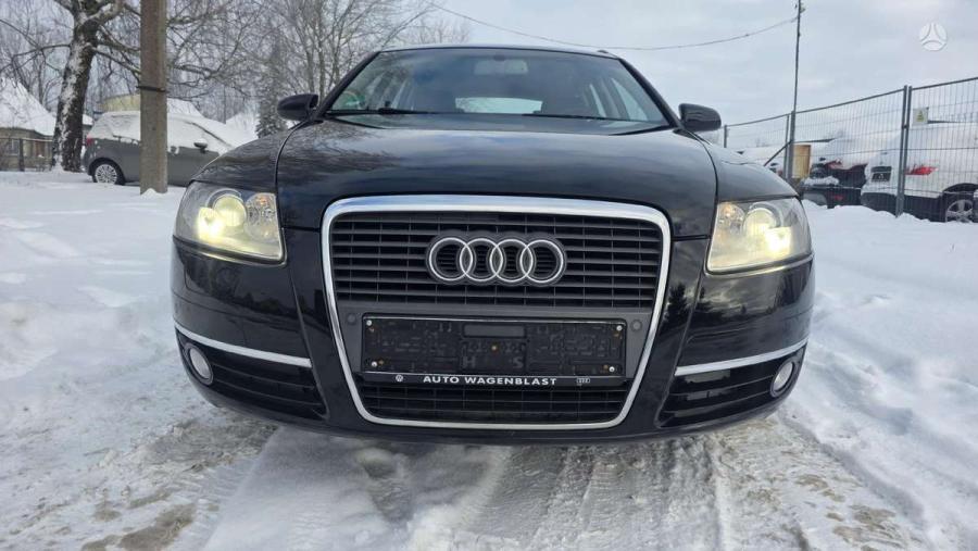 Black Audi A6 2007 in Siauliai, with an engine capacity of 1.97 L and mileage of 286 thousand km for 5250 €, photo 8 on AUTOMOTO.COM.LV