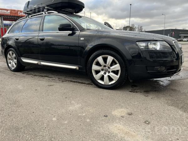 Black Audi A6 2007 in Jelgava, with an engine capacity of 3.00 L and mileage of 337 thousand km for 5300 €, photo 2 on AUTOMOTO.COM.LV