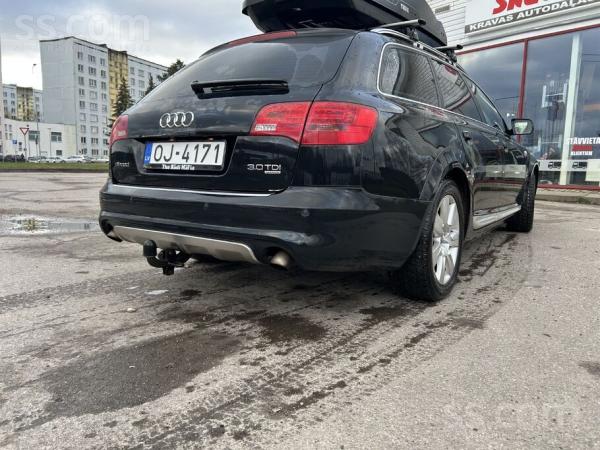 Black Audi A6 2007 in Jelgava, with an engine capacity of 3.00 L and mileage of 337 thousand km for 5300 €, photo 3 on AUTOMOTO.COM.LV