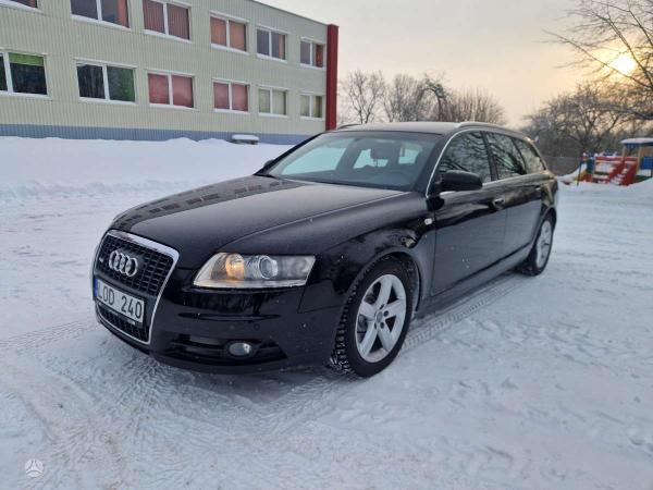 Black Audi A6 2007 in Ukmerge, with an engine capacity of 2.70 L and mileage of 405 thousand km for 3150 €, photo 2 on AUTOMOTO.COM.LV
