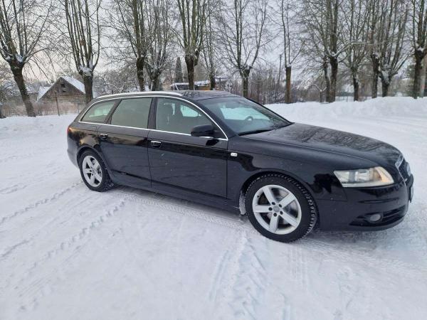 Black Audi A6 2007 in Ukmerge, with an engine capacity of 2.70 L and mileage of 405 thousand km for 3150 €, photo 3 on AUTOMOTO.COM.LV