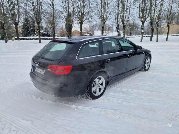 Black Audi A6 2007 in Ukmerge, with an engine capacity of 2.70 L and mileage of 405 thousand km for 3150 €, photo 4 on AUTOMOTO.COM.LV