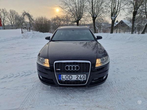 Black Audi A6 2007 in Ukmerge, with an engine capacity of 2.70 L and mileage of 405 thousand km for 3150 €, photo 5 on AUTOMOTO.COM.LV