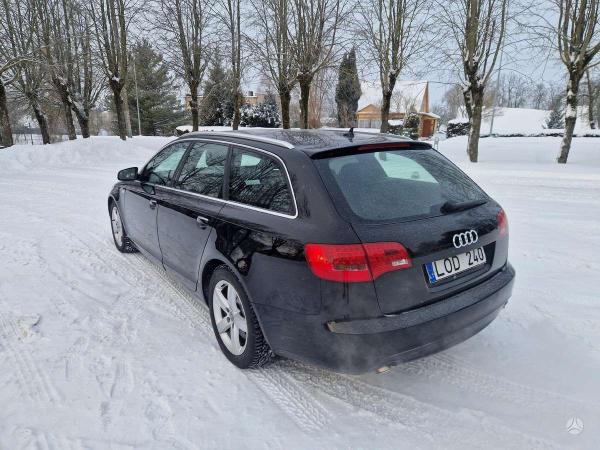 Black Audi A6 2007 in Ukmerge, with an engine capacity of 2.70 L and mileage of 405 thousand km for 3150 €, photo 6 on AUTOMOTO.COM.LV
