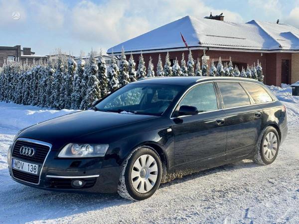 Melns Audi A6 2007 Viļņa, ar dzinēja tilpumu 2.70 L un nobraukumu 320 tūkst. km par 2500 €, foto 7 vietnē AUTOMOTO.COM.LV