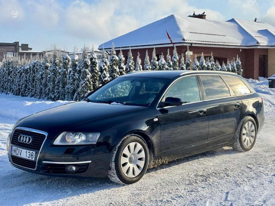 Melns Audi A6 2007 Viļņa, ar dzinēja tilpumu 2.70 L un nobraukumu 320 tūkst. km par 2500 €, foto 7 vietnē AUTOMOTO.COM.LV