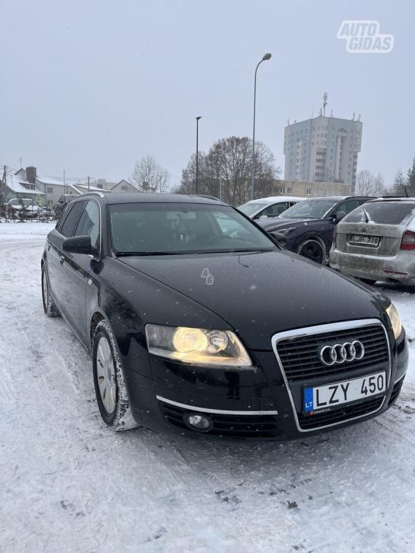 Melns Audi A6 2007 Kauņa, ar dzinēja tilpumu 2.00 L un nobraukumu 301 tūkst. km par 1850 €, foto 1 vietnē AUTOMOTO.COM.LV