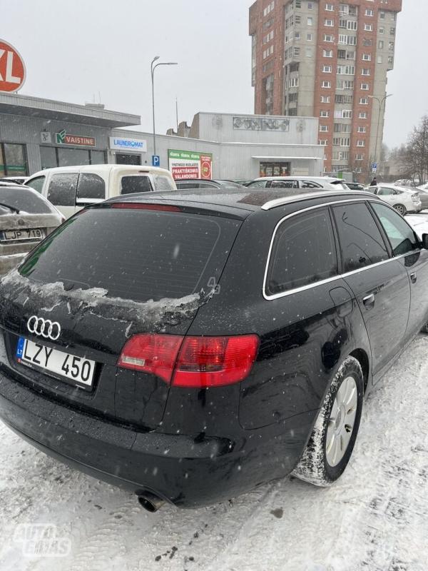Melns Audi A6 2007 Kauņa, ar dzinēja tilpumu 2.00 L un nobraukumu 301 tūkst. km par 1850 €, foto 3 vietnē AUTOMOTO.COM.LV