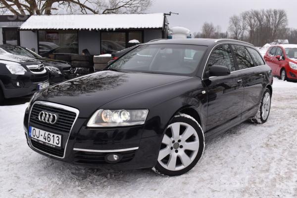 Black Audi A6 2007 in Kuldiga, with an engine capacity of 3.00 L and mileage of 0 thousand km for 5990 €, photo 1 on AUTOMOTO.COM.LV