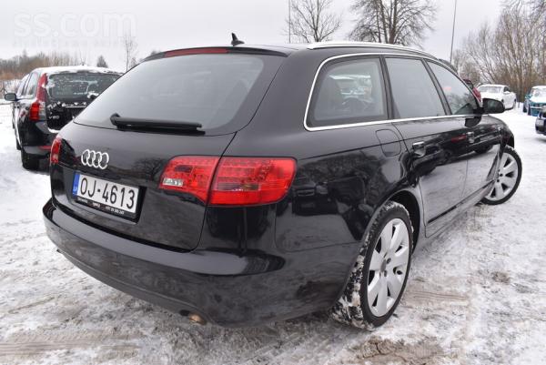 Black Audi A6 2007 in Kuldiga, with an engine capacity of 3.00 L and mileage of 0 thousand km for 5990 €, photo 2 on AUTOMOTO.COM.LV