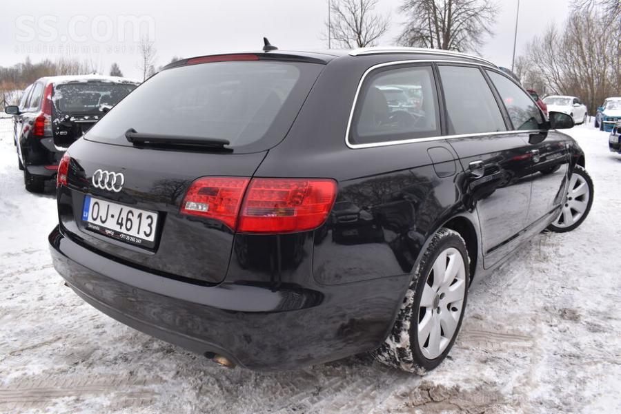 Black Audi A6 2007 in Kuldiga, with an engine capacity of 3.00 L and mileage of 0 thousand km for 5990 €, photo 2 on AUTOMOTO.COM.LV