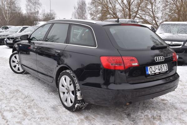 Black Audi A6 2007 in Kuldiga, with an engine capacity of 3.00 L and mileage of 0 thousand km for 5990 €, photo 3 on AUTOMOTO.COM.LV