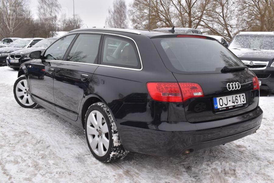 Black Audi A6 2007 in Kuldiga, with an engine capacity of 3.00 L and mileage of 0 thousand km for 5990 €, photo 3 on AUTOMOTO.COM.LV