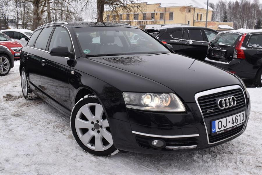 Black Audi A6 2007 in Kuldiga, with an engine capacity of 3.00 L and mileage of 0 thousand km for 5990 €, photo 4 on AUTOMOTO.COM.LV