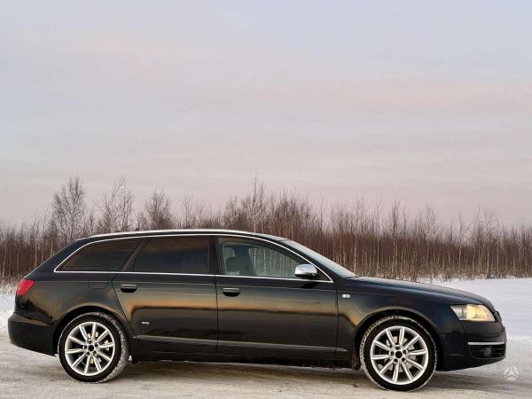 Melns Audi A6 2007 Viļņa, ar dzinēja tilpumu 1.97 L un nobraukumu 375 tūkst. km par 2600 €, foto 3 vietnē AUTOMOTO.COM.LV
