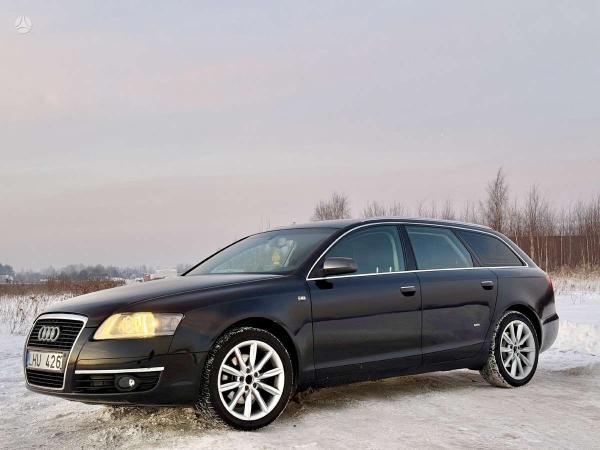 Melns Audi A6 2007 Viļņa, ar dzinēja tilpumu 1.97 L un nobraukumu 375 tūkst. km par 2600 €, foto 7 vietnē AUTOMOTO.COM.LV