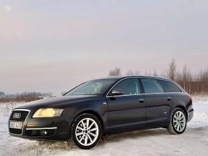 Black Audi A6 2007 in Vilnius, with an engine capacity of 1.97 L and mileage of 375 thousand km for 2600 €, photo 7 on AUTOMOTO.COM.LV