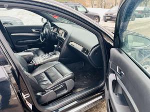 Black Audi A6 2007 in Vilnius, with an engine capacity of 2.97 L and mileage of 278 thousand km for 4750 €, photo 9 on AUTOMOTO.COM.LV
