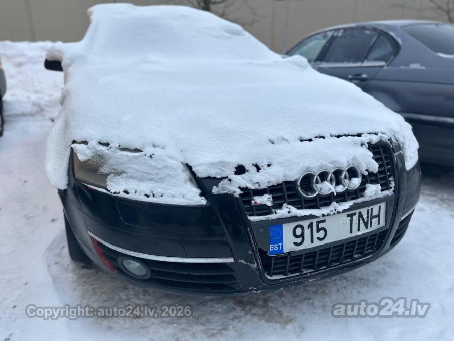 Black Audi A6 2007 in Tallinn, with an engine capacity of 3.00 L and mileage of 401 thousand km for 1500 €, photo 2 on AUTOMOTO.COM.LV