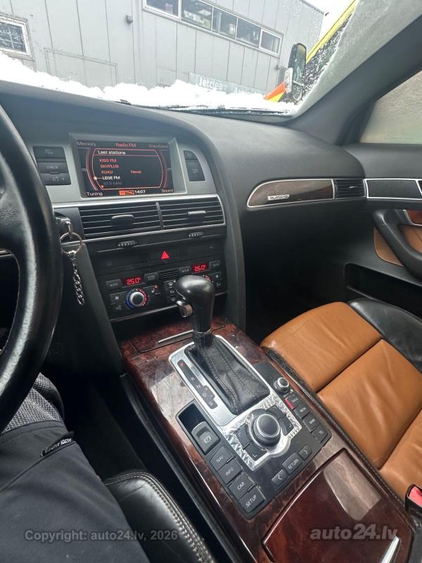 Melns Audi A6 2007 Tallina, ar dzinēja tilpumu 3.00 L un nobraukumu 401 tūkst. km par 1500 €, foto 6 vietnē AUTOMOTO.COM.LV