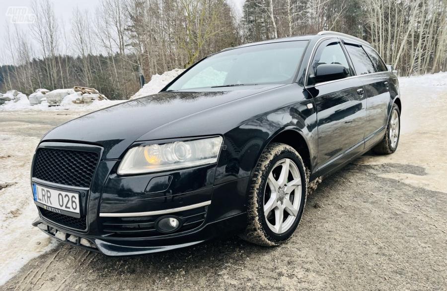 Melns Audi A6 2007 Viļņa, ar dzinēja tilpumu 3.00 L un nobraukumu 278 tūkst. km par 3999 €, foto 1 vietnē AUTOMOTO.COM.LV