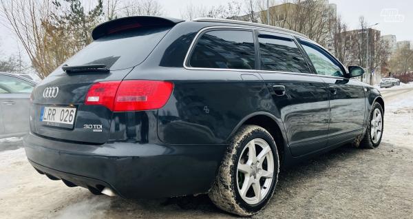 Black Audi A6 2007 in Vilnius, with an engine capacity of 3.00 L and mileage of 278 thousand km for 3999 €, photo 3 on AUTOMOTO.COM.LV