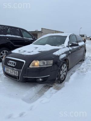 Black Audi A6 2007 in Jelgava, with an engine capacity of 2.70 L and mileage of 0 thousand km for 2150 €, photo  on AUTOMOTO.COM.LV
