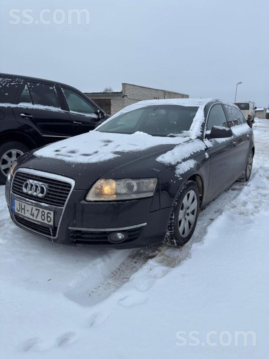 Black Audi A6 2007 in Jelgava, with an engine capacity of 2.70 L and mileage of 0 thousand km for 2150 €, photo 1 on AUTOMOTO.COM.LV