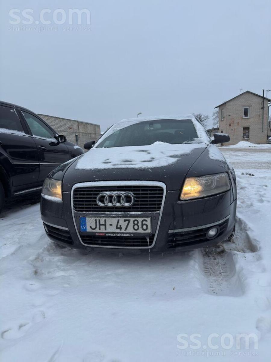 Black Audi A6 2007 in Jelgava, with an engine capacity of 2.70 L and mileage of 0 thousand km for 2150 €, photo 2 on AUTOMOTO.COM.LV